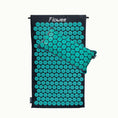 Flowee - Spijkermat - Set - Grijs met Zeegroen - Flowee - Relax Your Senses